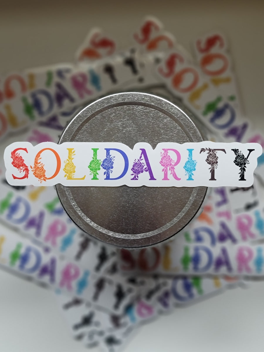 Solidarity Love Sticker – Culture Society Clothing